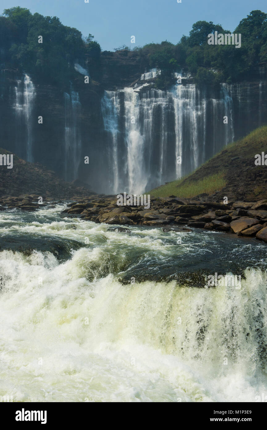 Kalandula Falls, Malanje province, Angola, Africa Stock Photo - Alamy