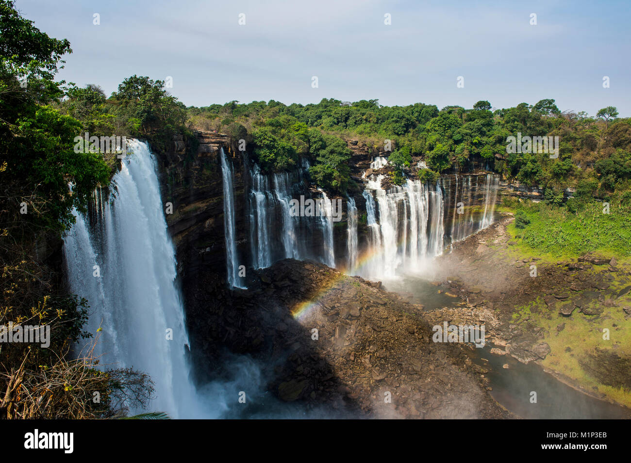 Kalandula Falls, Malanje province, Angola, Africa Stock Photo - Alamy