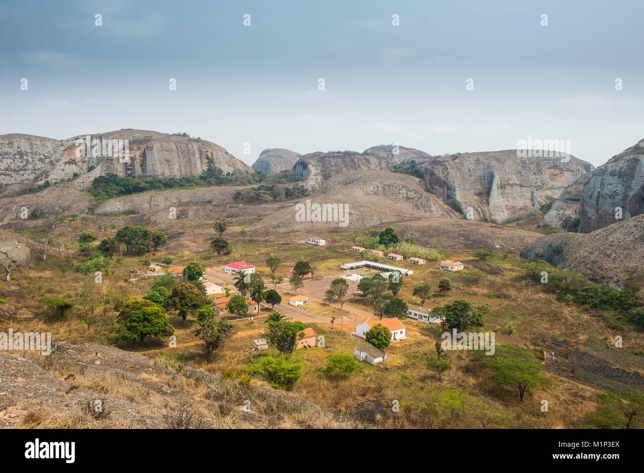 Black Rocks at Pungo Andongo, Malanje province, Angola, Africa Stock ...
