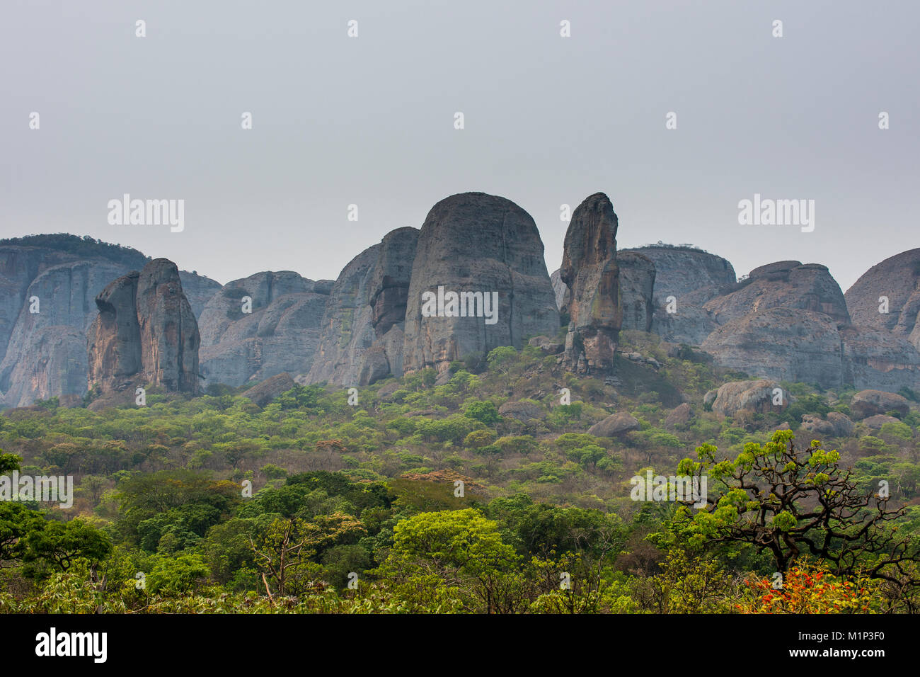 Black Rocks at Pungo Andongo, Malanje province, Angola, Africa Stock ...