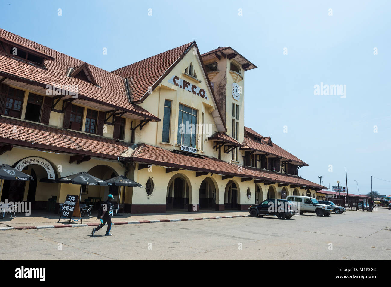 Pointe noire railway station hi-res stock photography and images - Alamy