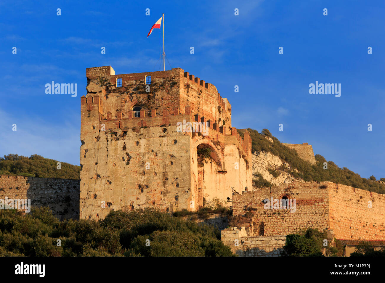 Moorish castle gibraltar hi-res stock photography and images - Alamy