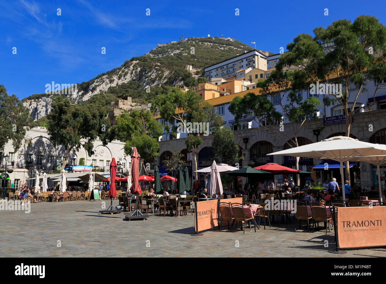 Casemates Square, Gibraltar, United Kingdom, Europe Stock Photo - Alamy
