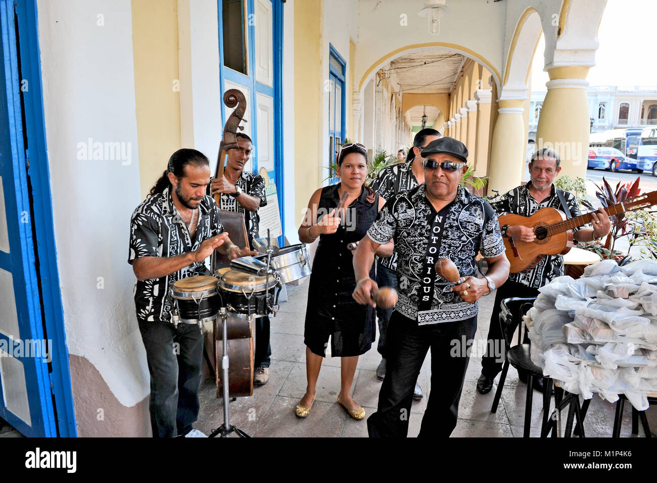 Band havana musicians performing hi-res stock photography and images ...