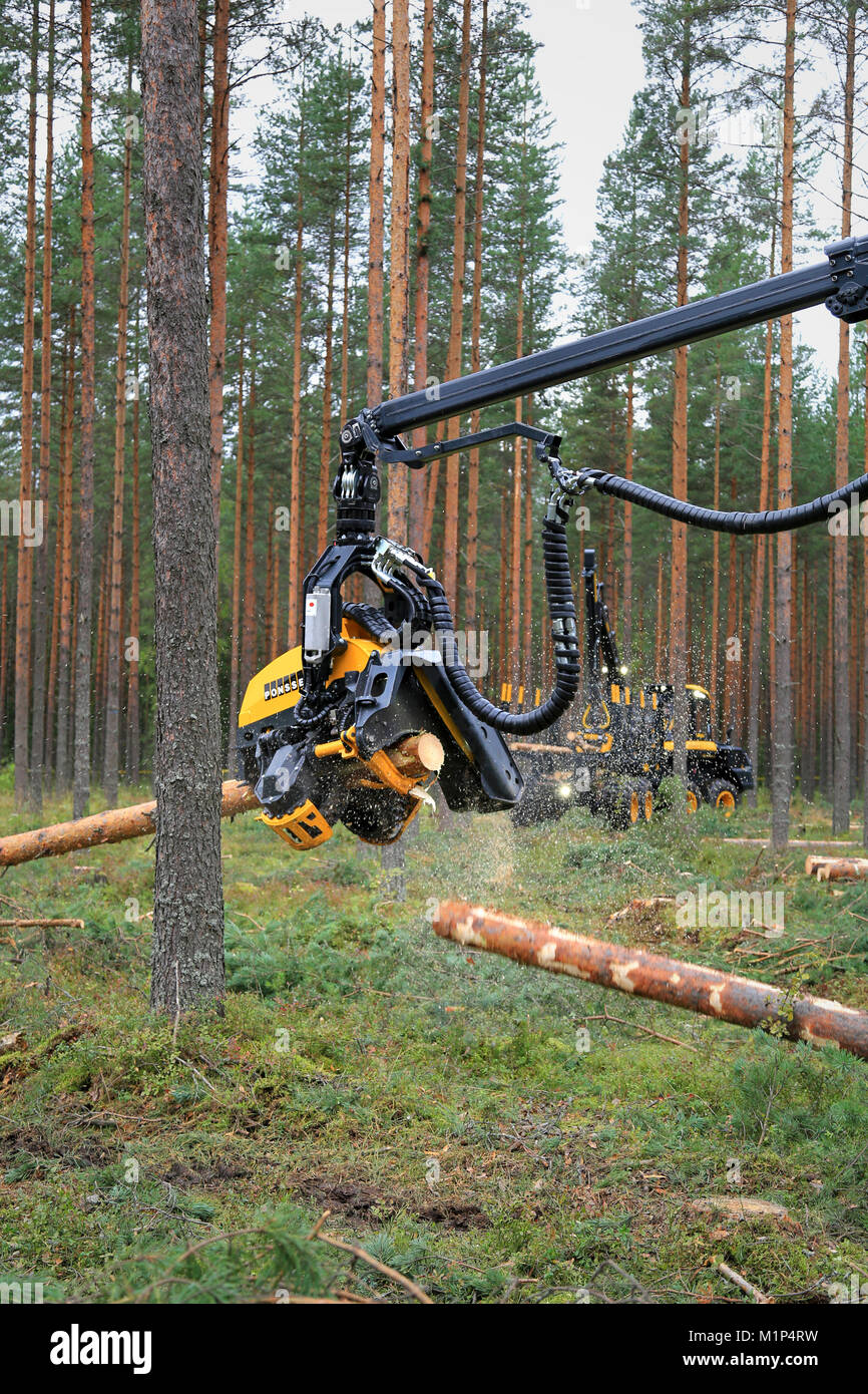 Modern logging equipment hi-res stock photography and images - Alamy