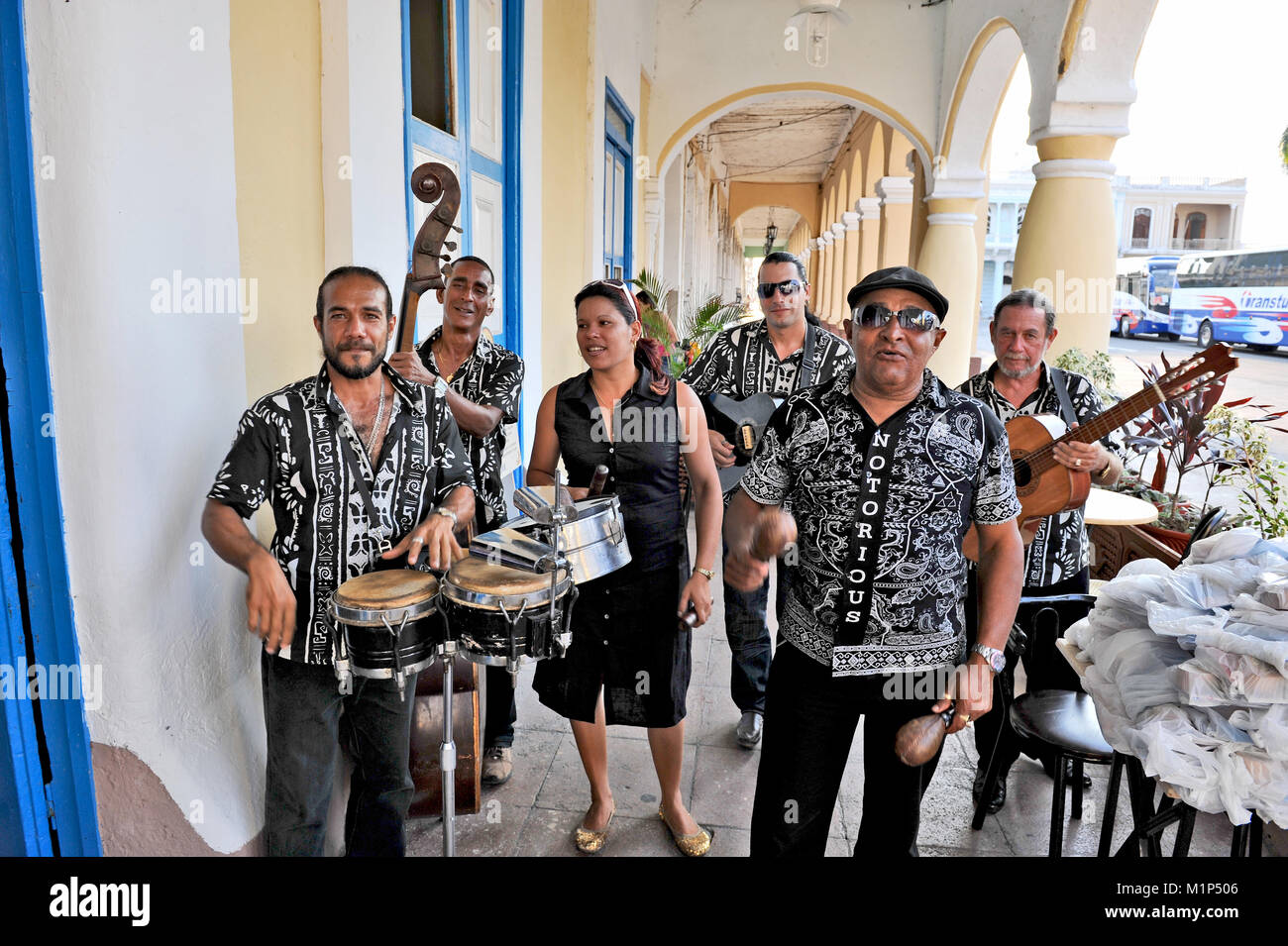 Band havana musicians performing hi-res stock photography and images ...