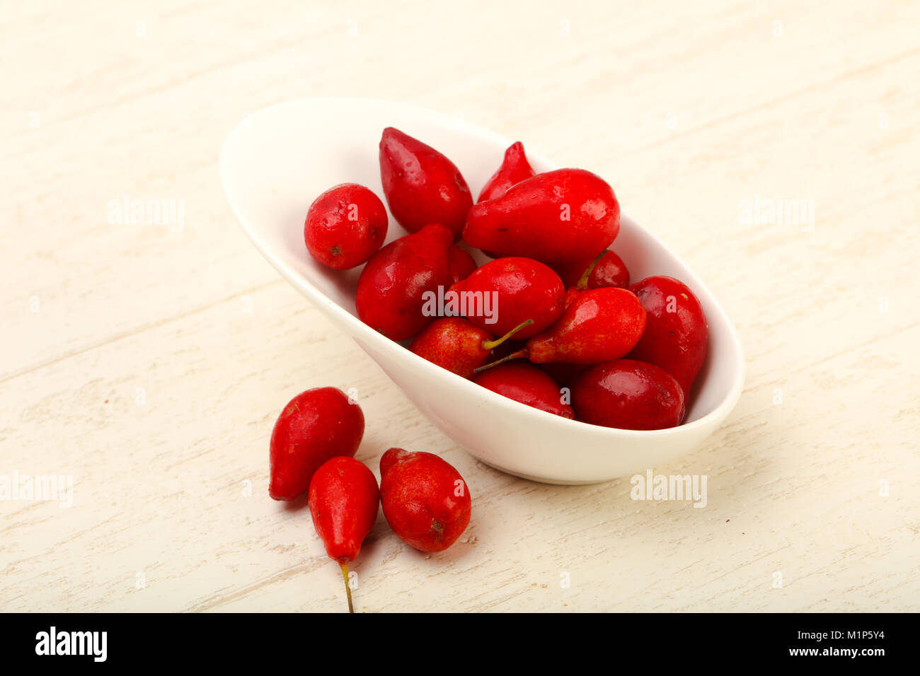 The cornel fruit Stock Photo - Alamy