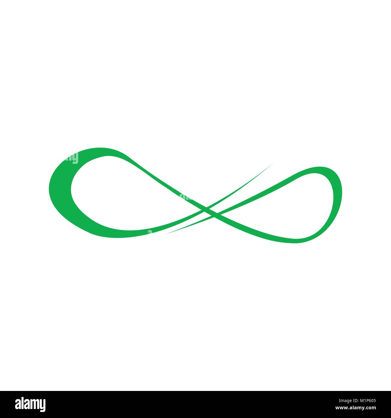 Abstract Infinite Line Art Symbol Vector Illustration Graphic Design ...
