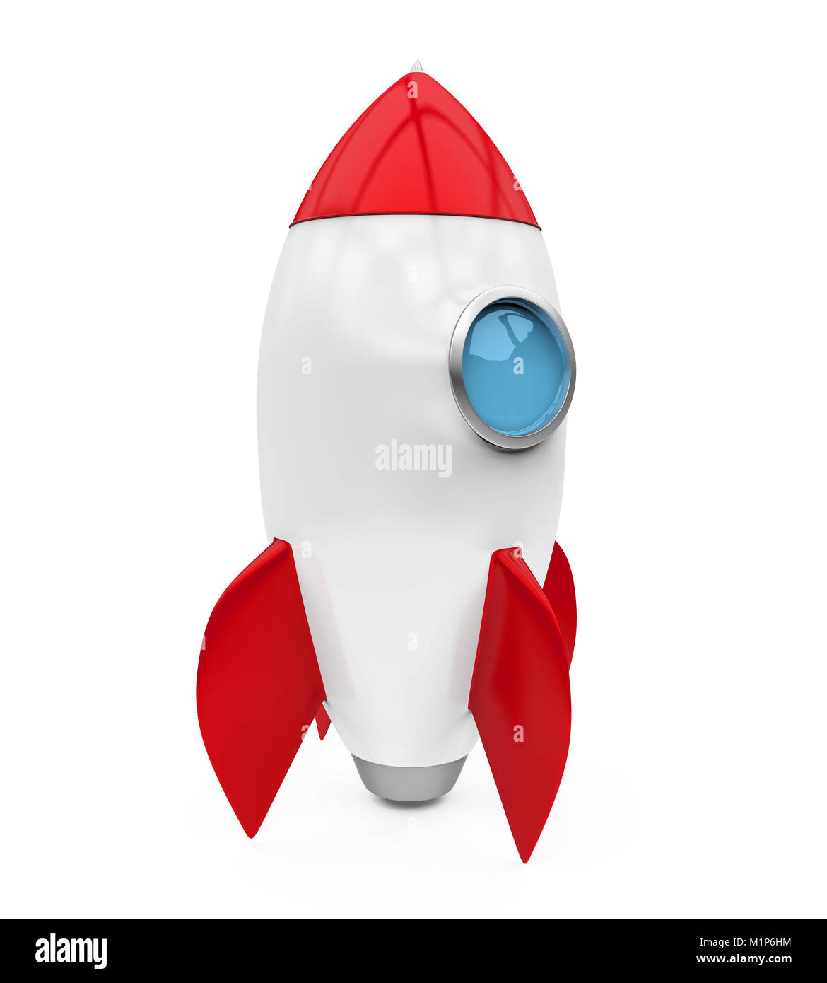 Rocket Space Ship Isolated Stock Photo - Alamy