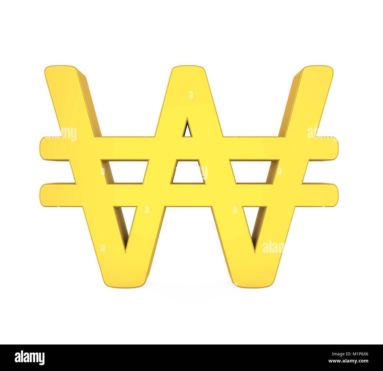 South Korean Won Currency Cut Out Stock Images & Pictures - Alamy