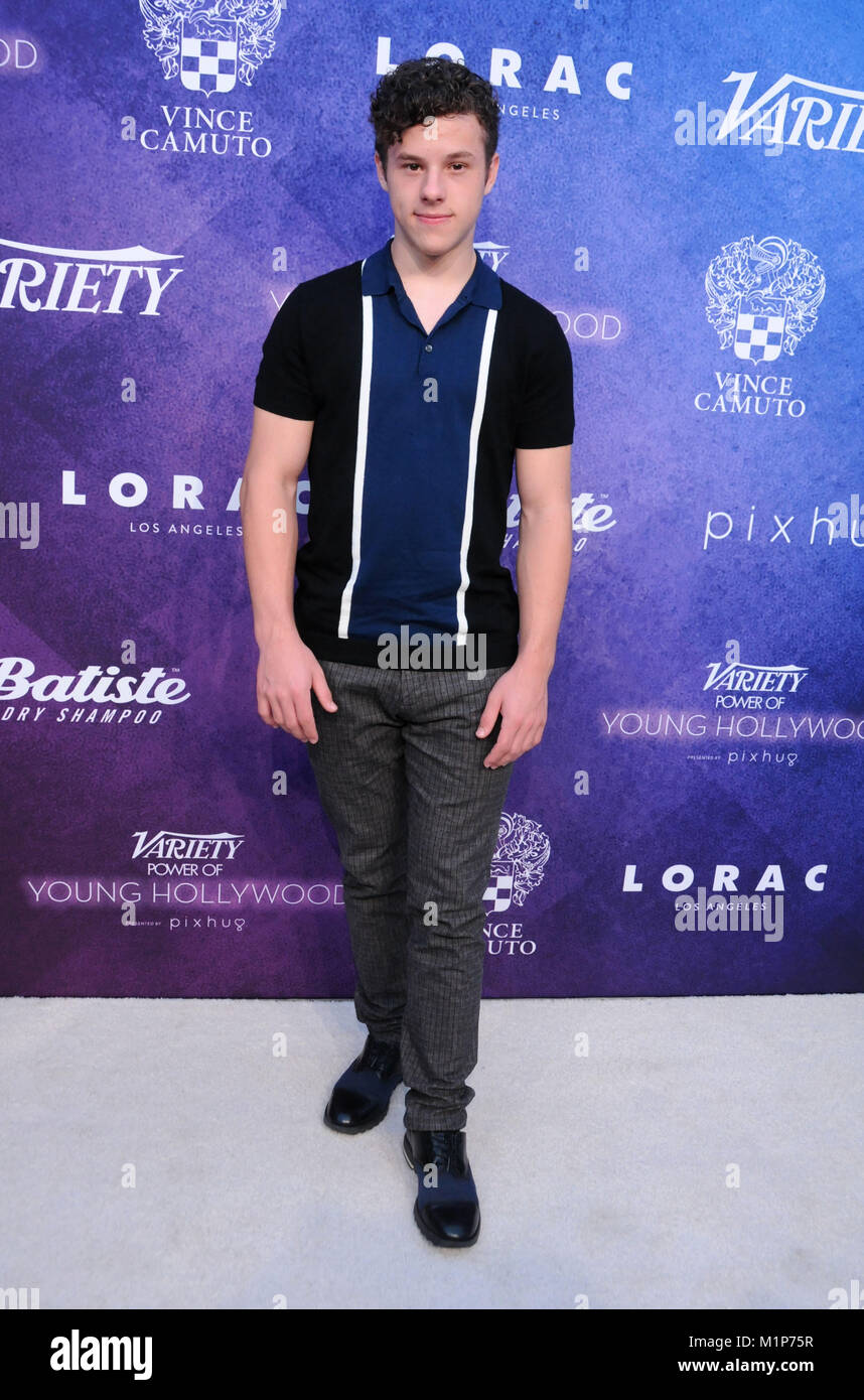LOS ANGELES, CA - AUGUST 16: Actor Nolan Gould attends Variety's Power ...