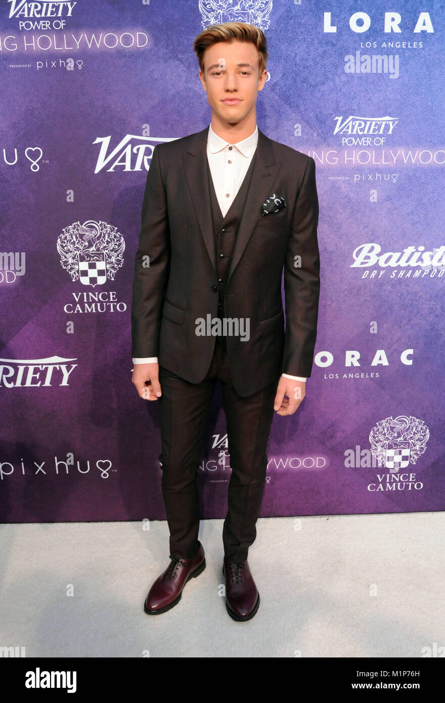 LOS ANGELES, CA - AUGUST 16: YouTuber/model Cameron Dallas attends ...