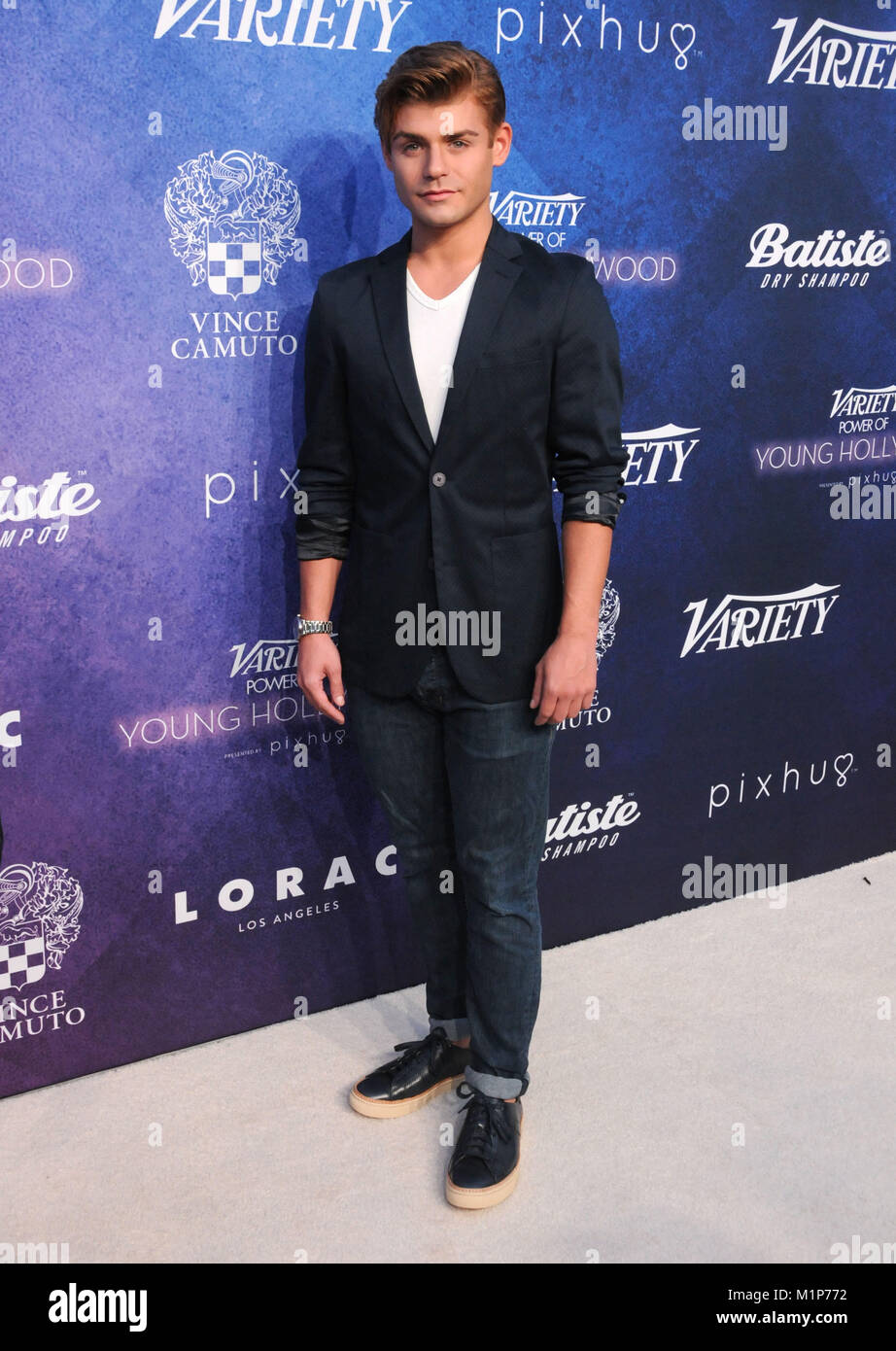 LOS ANGELES, CA - AUGUST 16: Actor Garrett Clayton attends Variety's ...