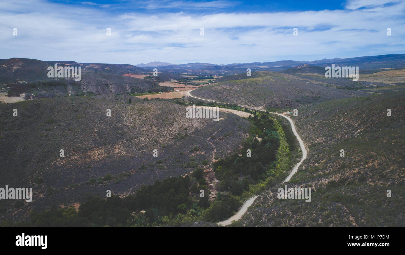 Beautiful landscape image from the little Karoo region close to ...