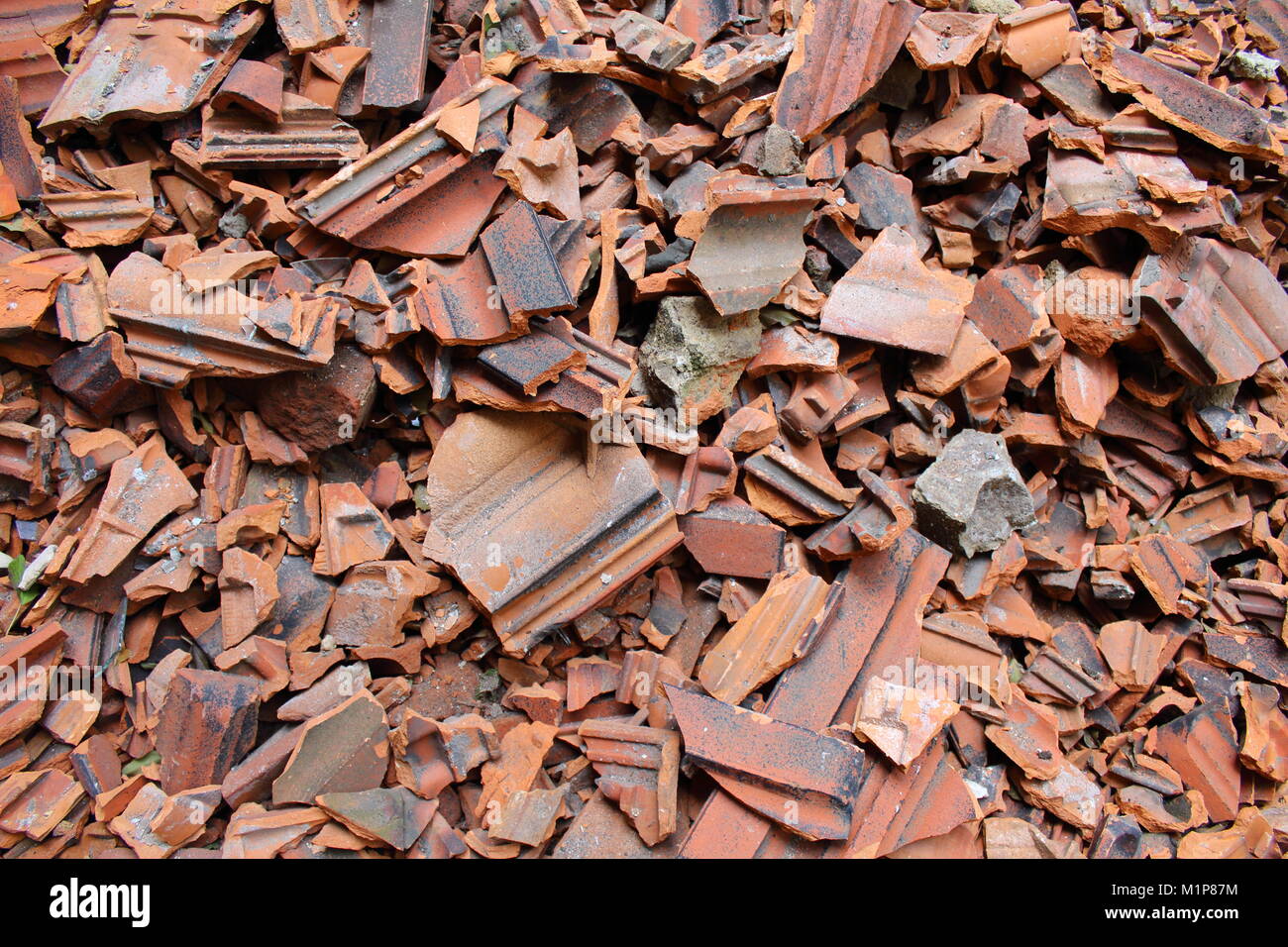 construction waste as a background texture Stock Photo - Alamy
