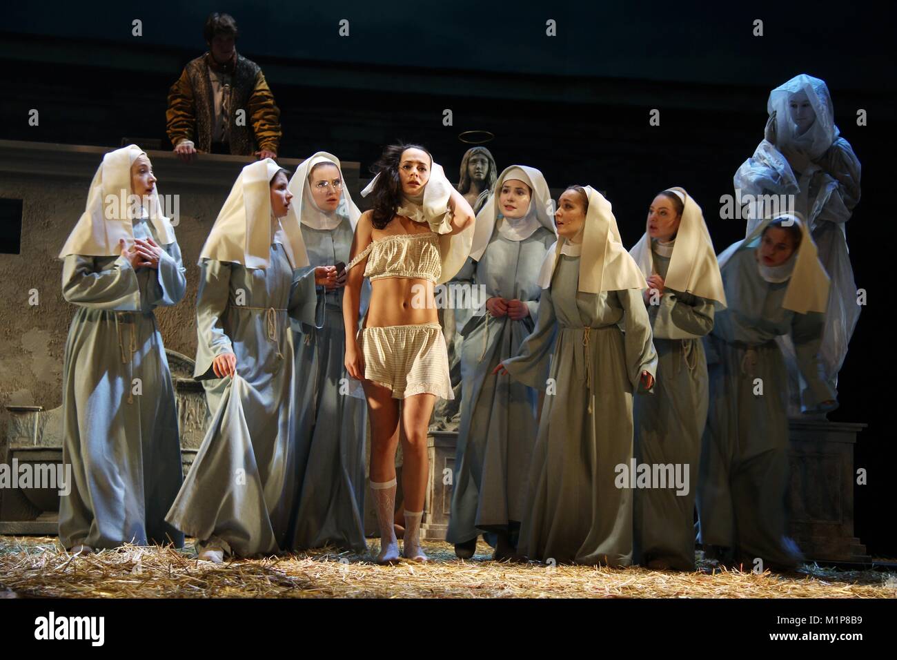 January 16, 2018. - Russia, Moscow. - Et Cetera Theatre. Performance ...