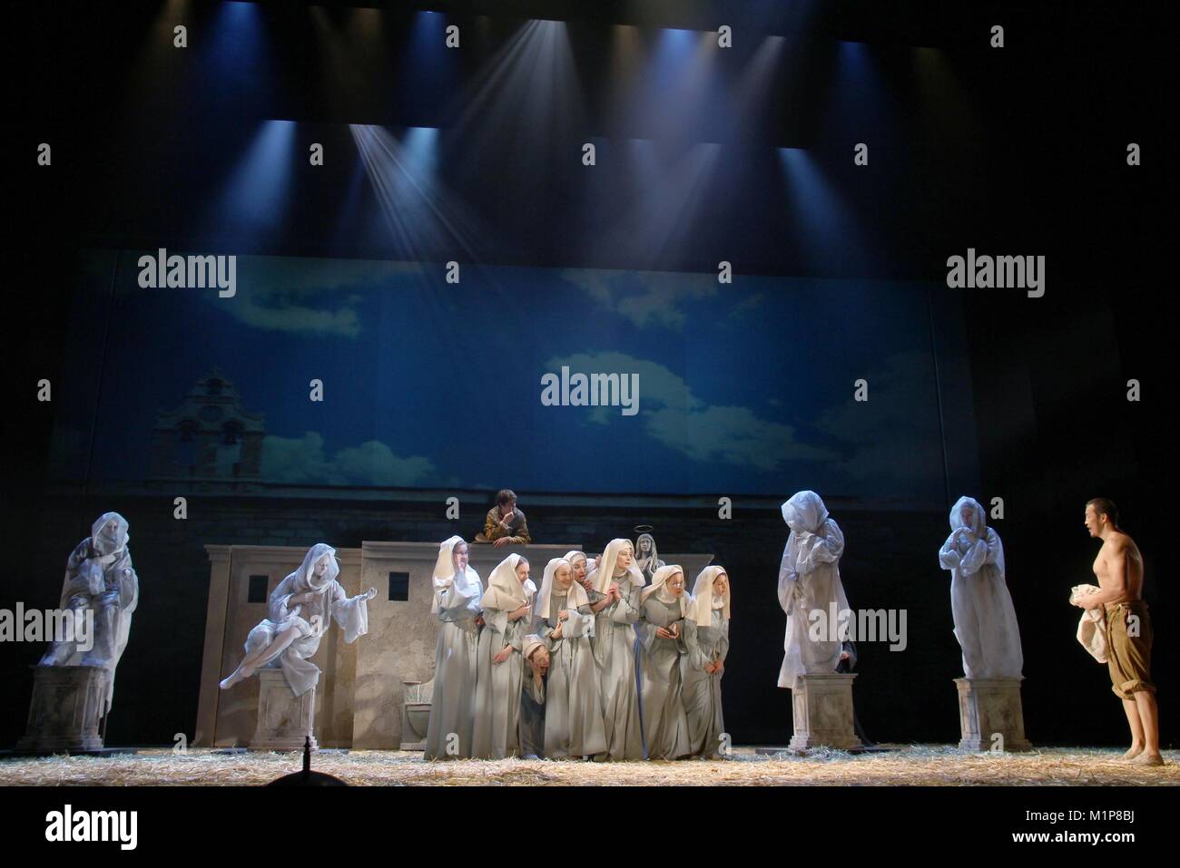 January 16, 2018. - Russia, Moscow. - Et Cetera Theatre. Performance ...