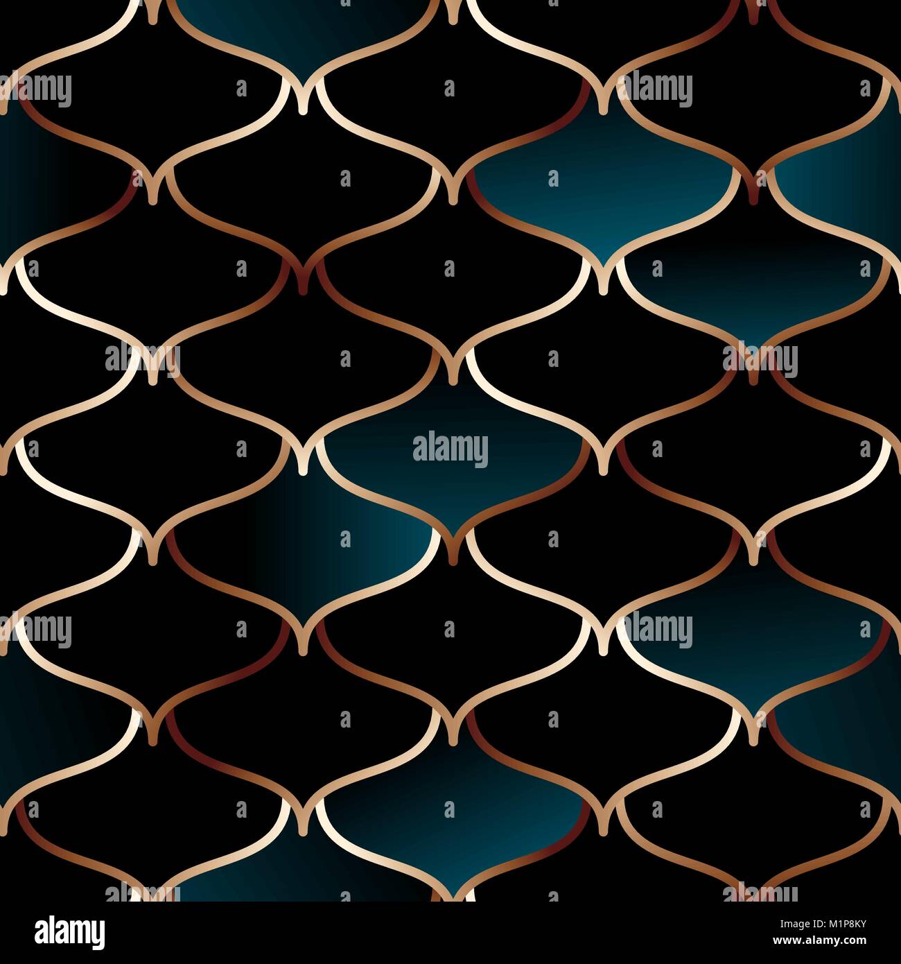 Golden wire Stock Vector Images - Alamy