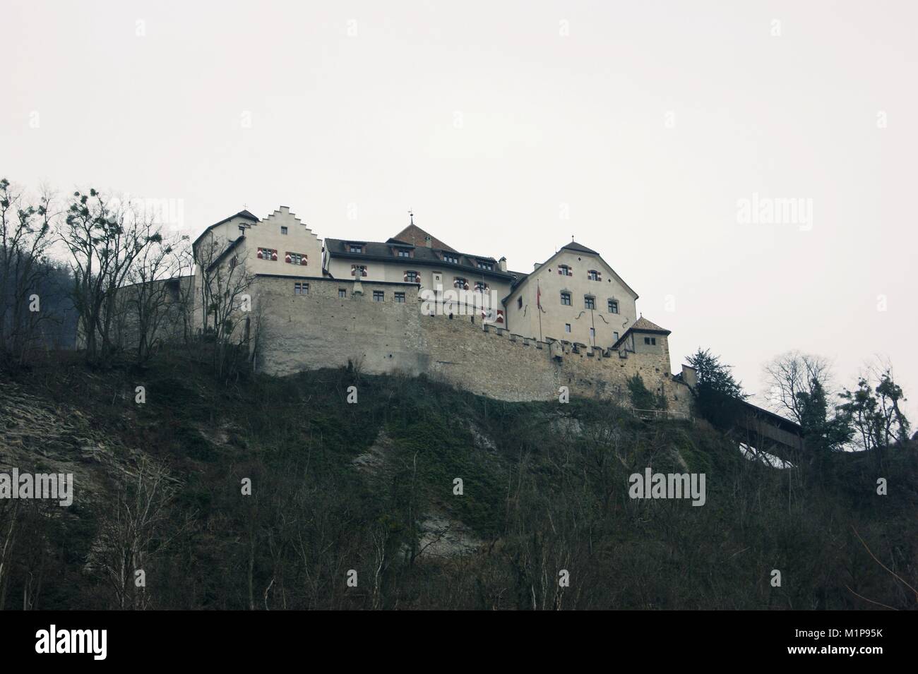 Vaduz, Castle, Liechenstein Stock Photo - Alamy