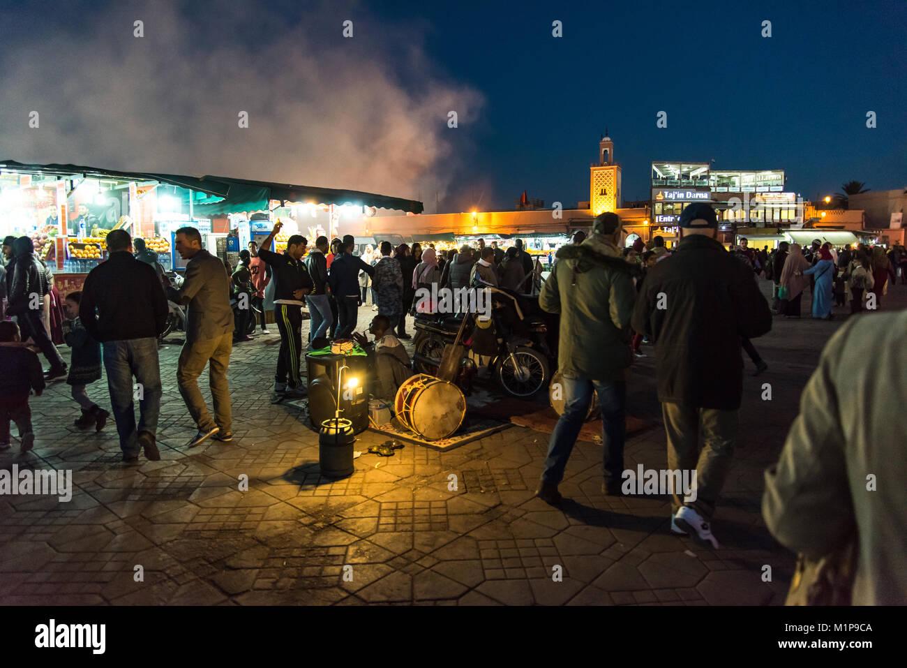 Marrakech,Morocco - January 2018: Moroccan Berbers fairytale stories in ...