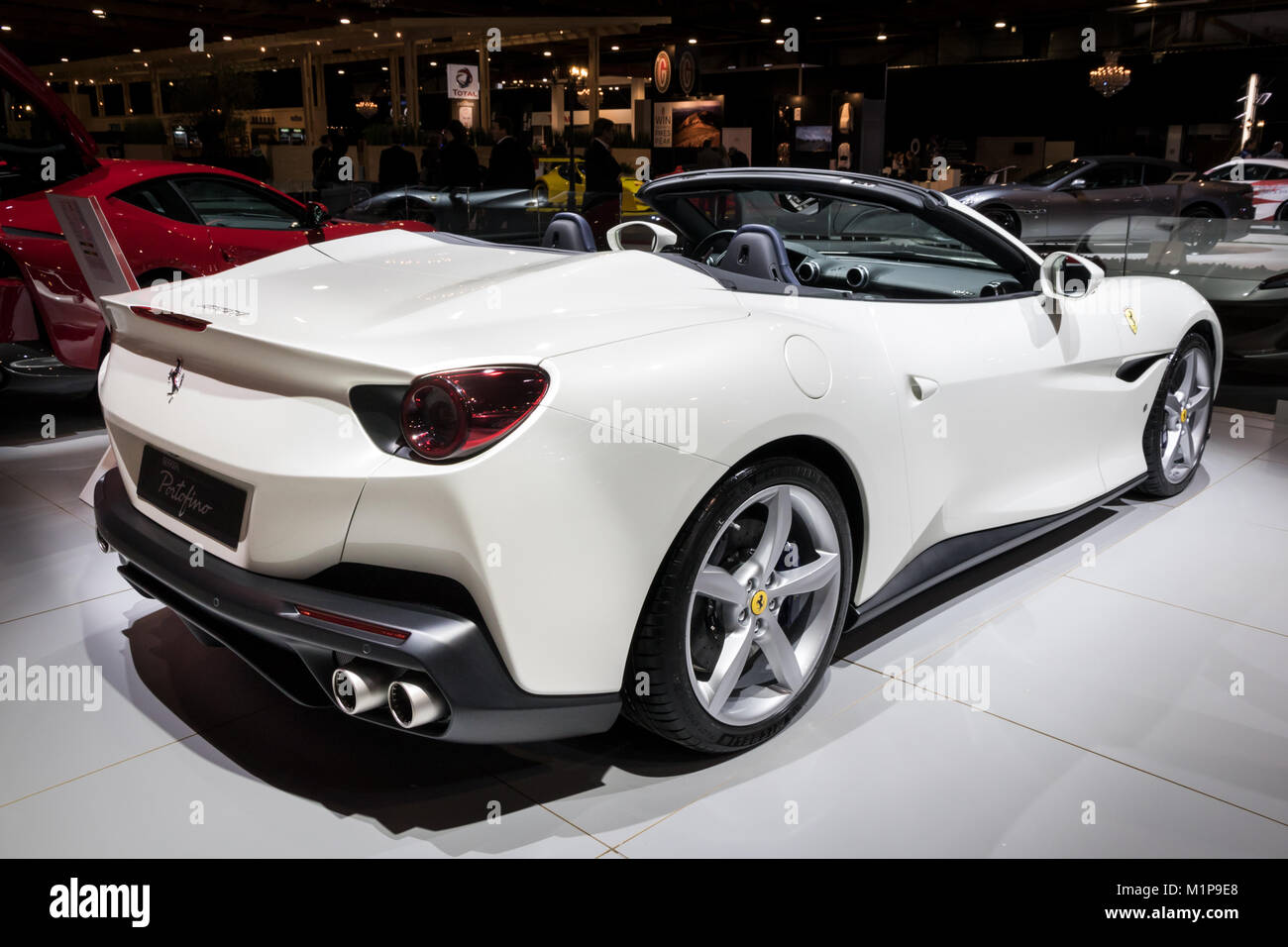 Ferrari rear hi-res stock photography and images - Alamy