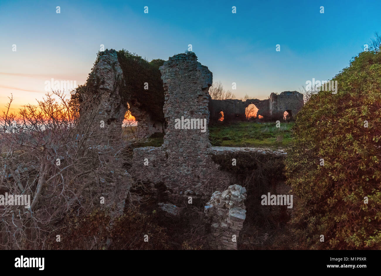 Fara in Sabina (Italy) - The 'Ruderi di San Martino', ruins of an old ...