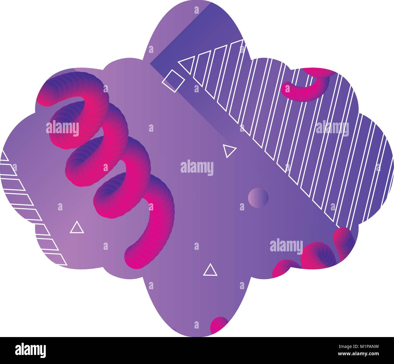 geometric vector illustration Stock Vector Image & Art - Alamy