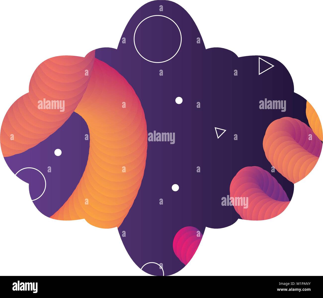 geometric vector illustration Stock Vector Image & Art - Alamy