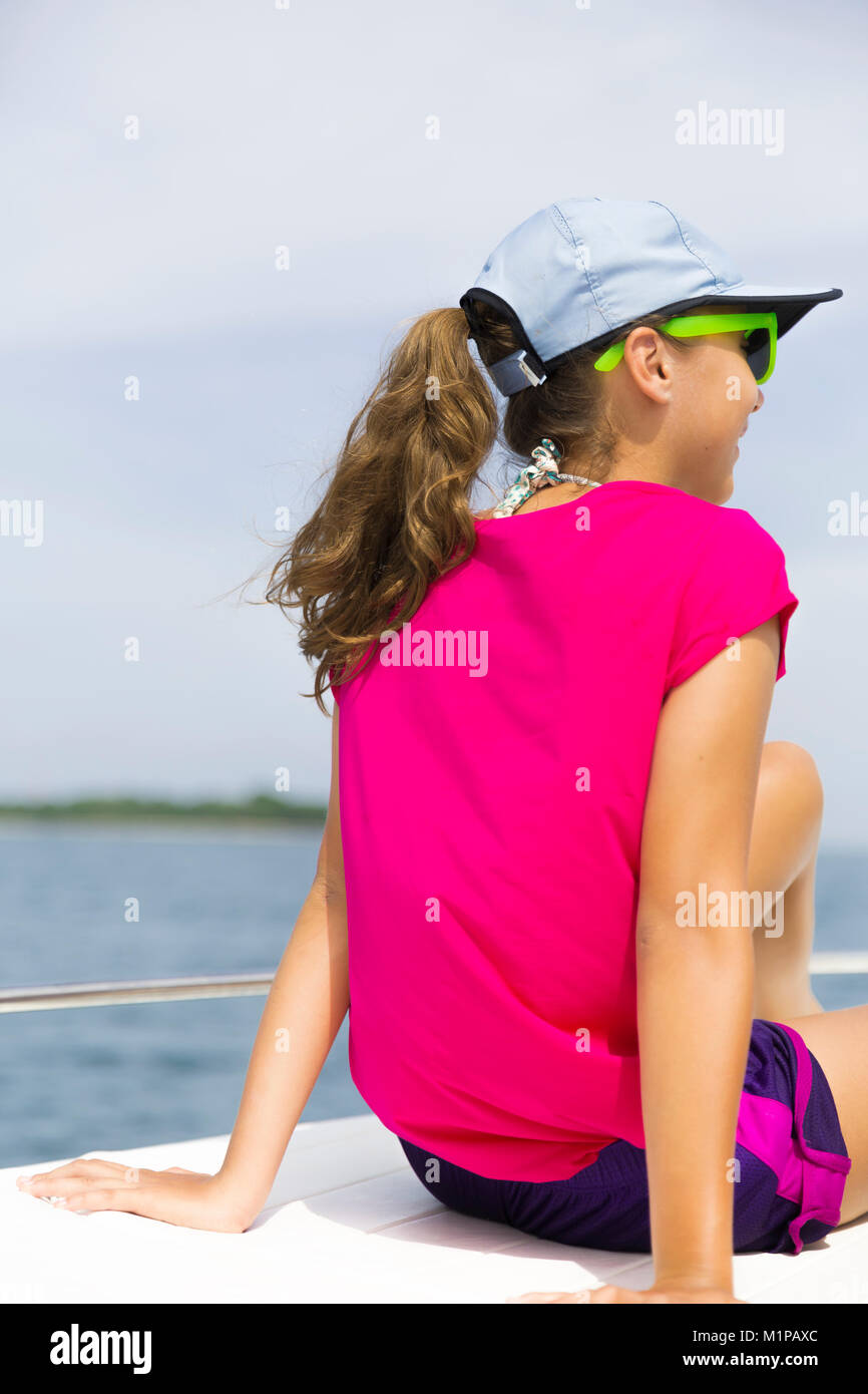 Teen girl sport glasses hi-res stock photography and images - Alamy