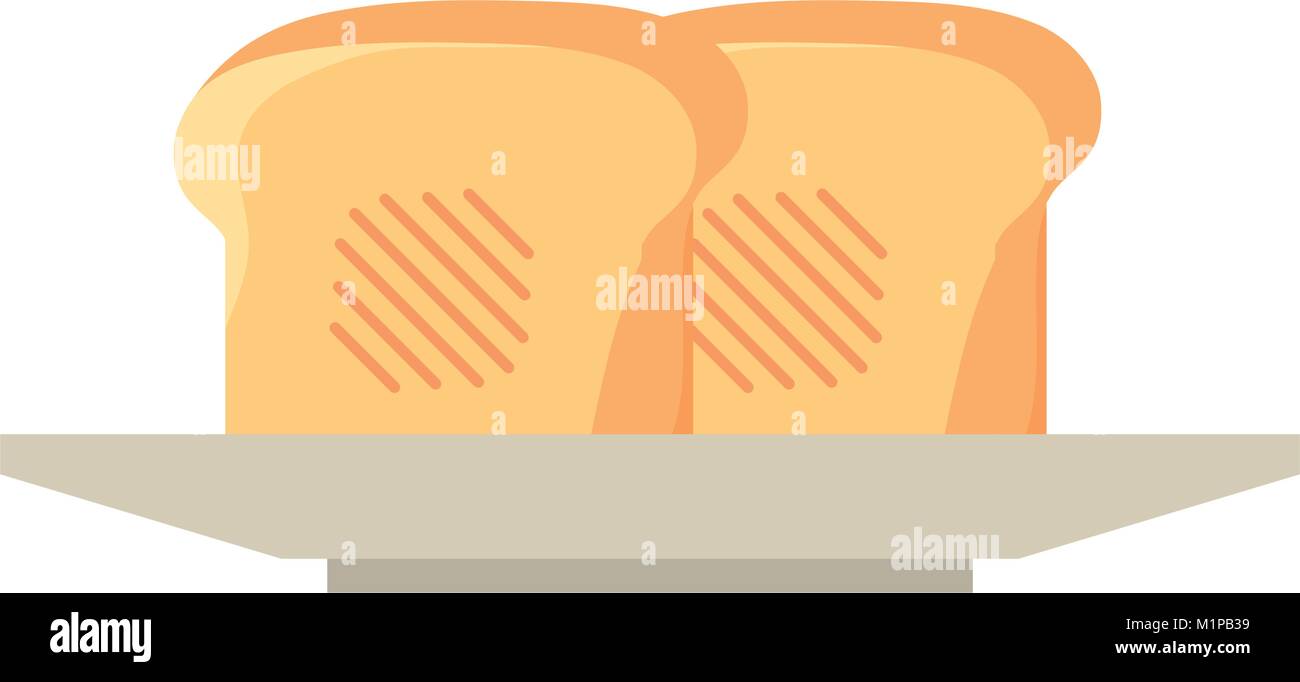 toast vector illustration Stock Vector Image & Art - Alamy