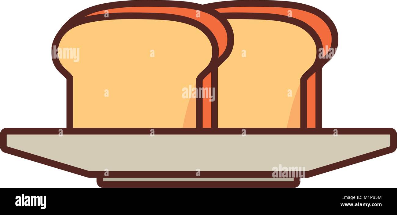 toast vector illustration Stock Vector Image & Art - Alamy