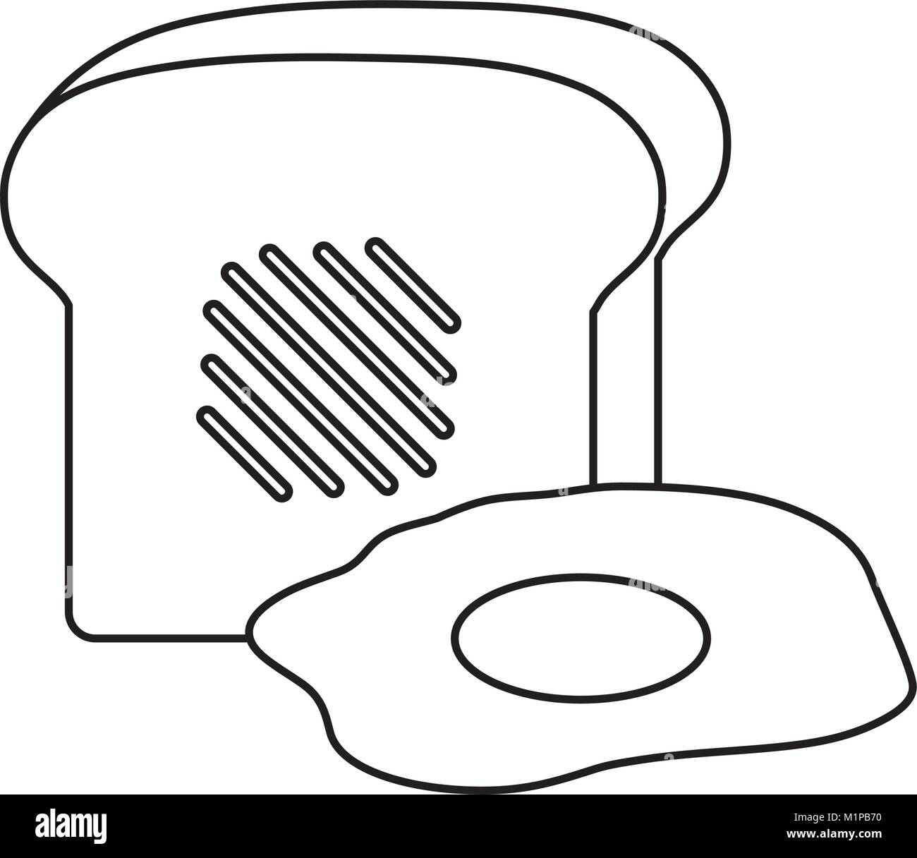 toast vector illustration Stock Vector Image & Art - Alamy