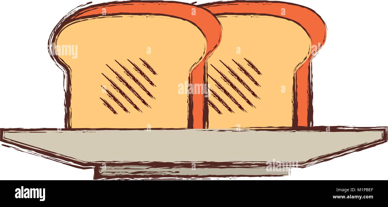 toast vector illustration Stock Vector Image & Art - Alamy
