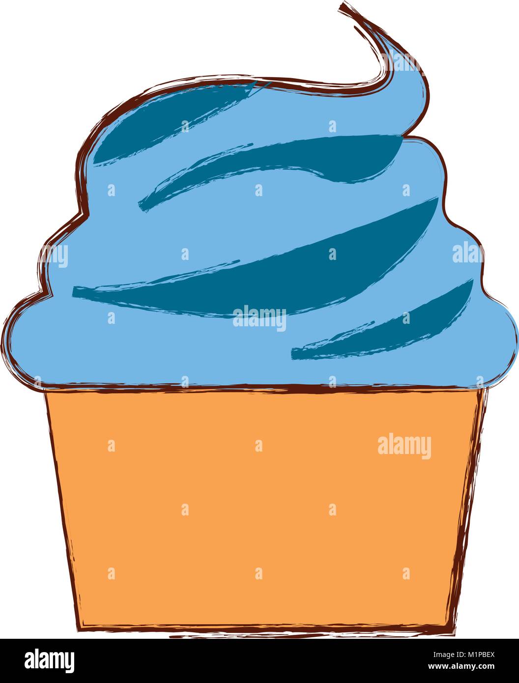 cupcake vector illustration Stock Vector Image & Art - Alamy