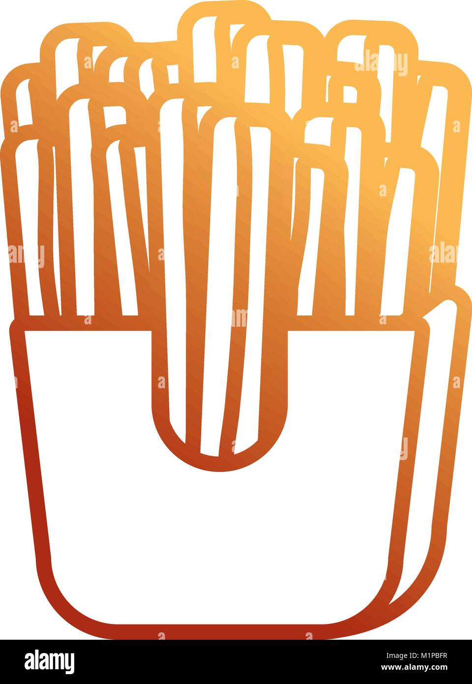 French stick slice Stock Vector Images - Alamy