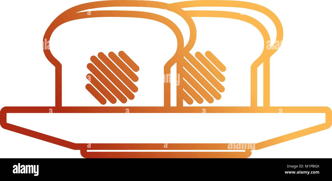 toast vector illustration Stock Vector Image & Art - Alamy