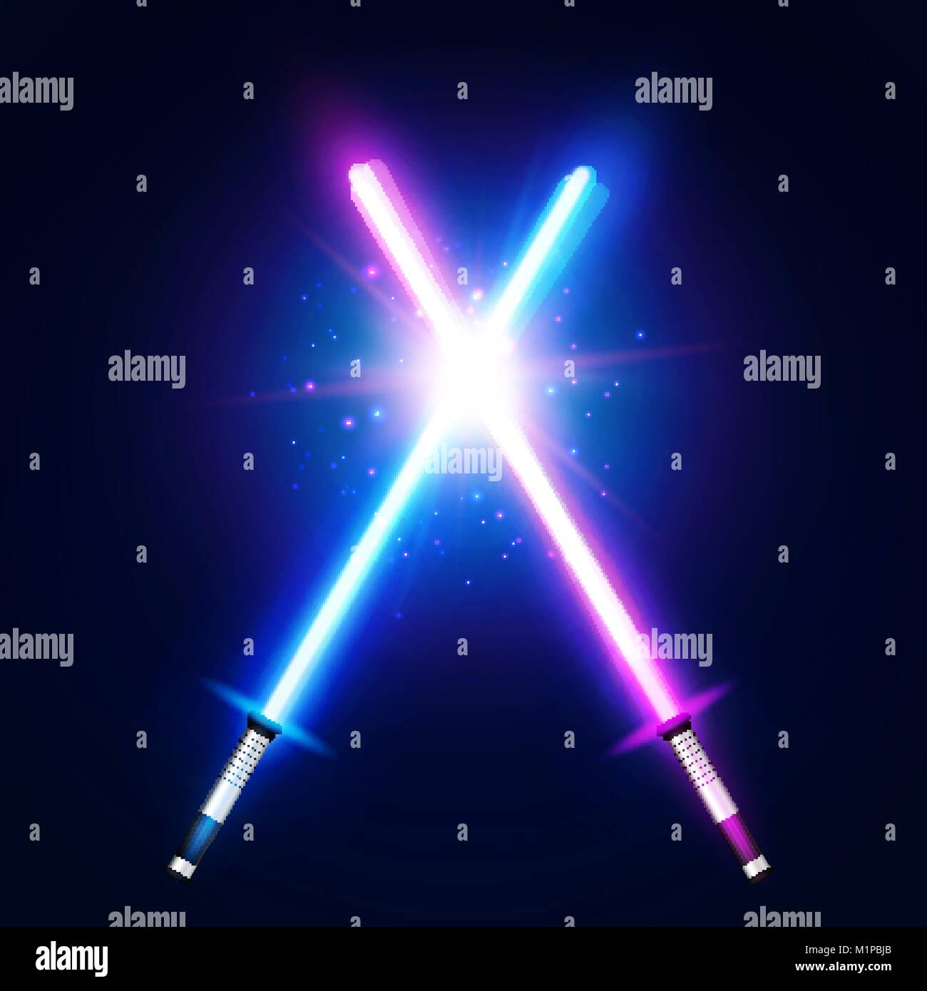 Beam crossing Stock Vector Images - Alamy