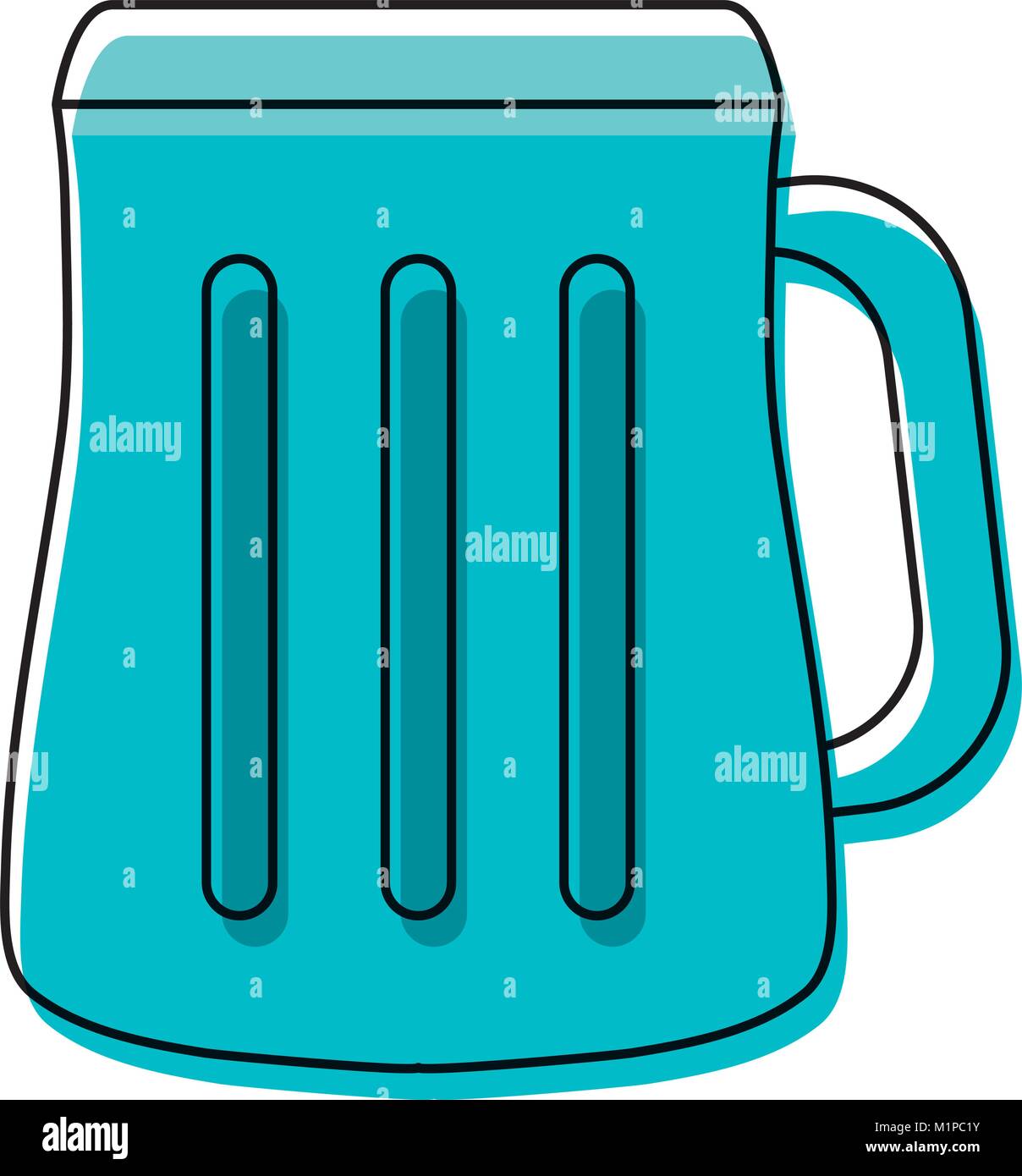 Beer pint empty full Stock Vector Images - Alamy