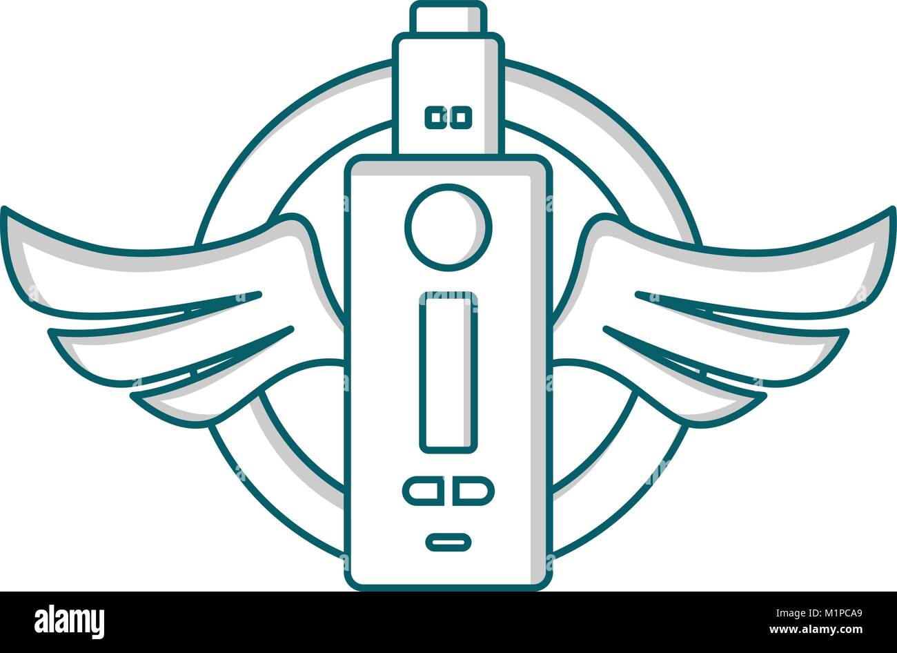 E cigarette trend Stock Vector Images - Alamy