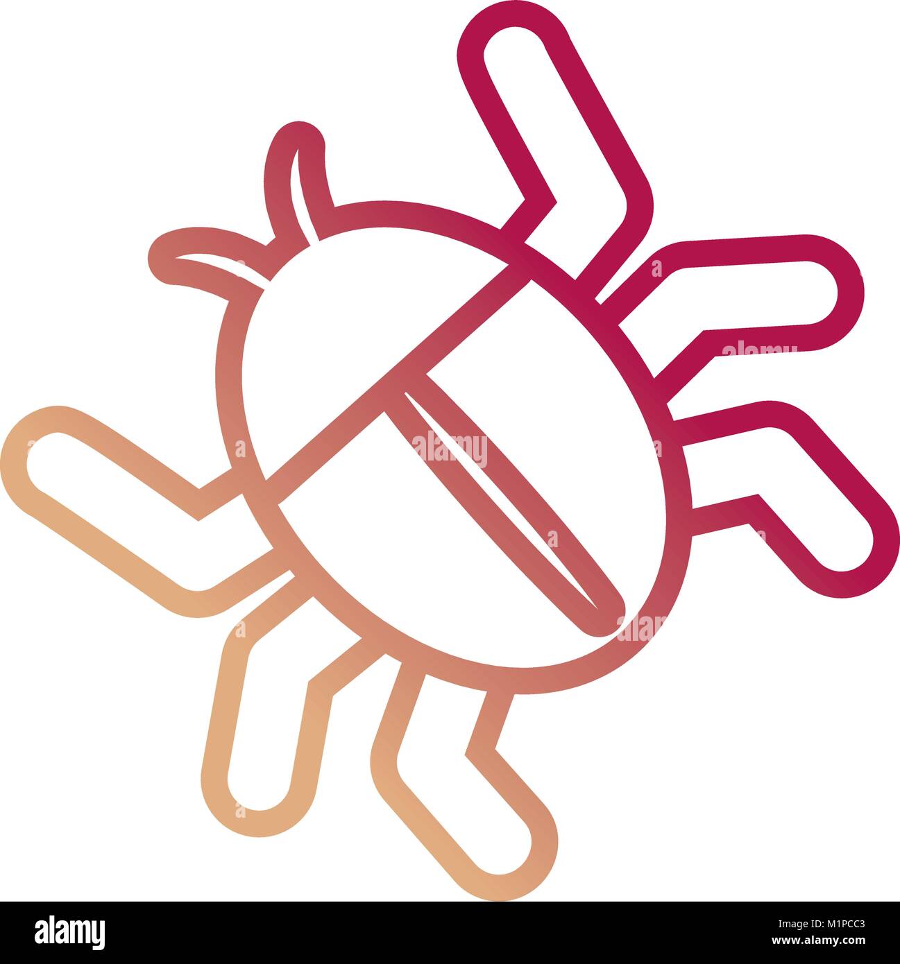 bug icon image Stock Vector Image & Art - Alamy