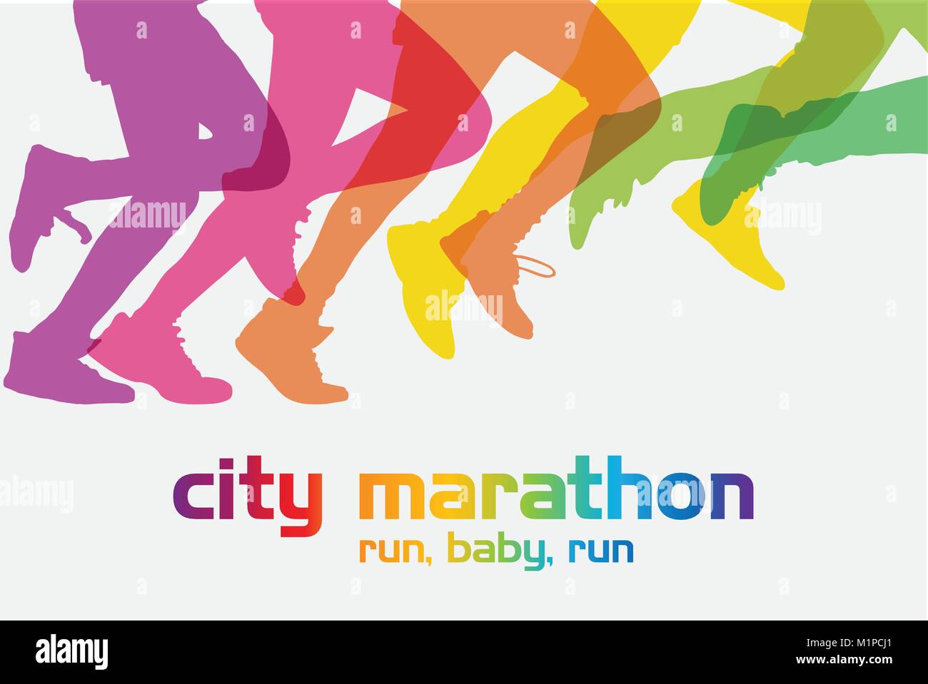 Legs people in motion Stock Vector Images - Alamy