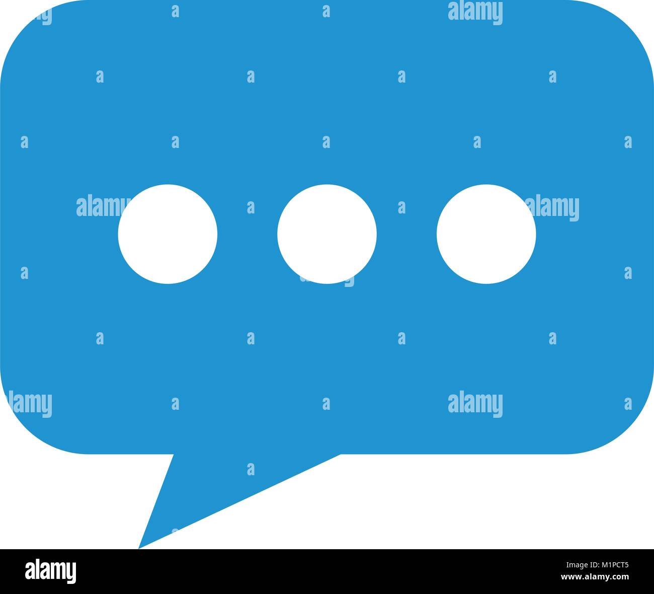 speech bubble message icon Stock Vector Image & Art - Alamy