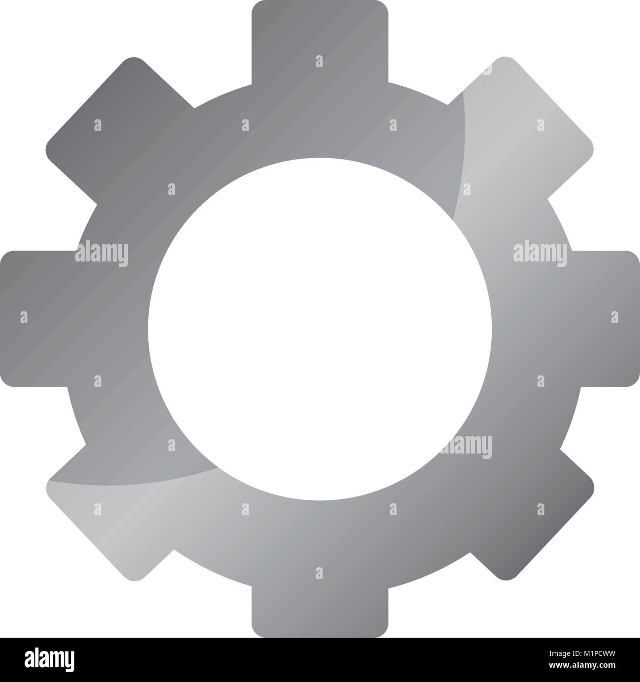 single gear icon image Stock Vector Image & Art - Alamy