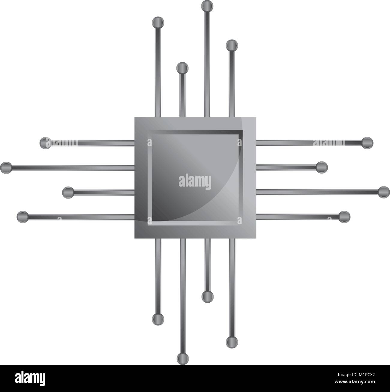 cpu icon image Stock Vector Image & Art - Alamy