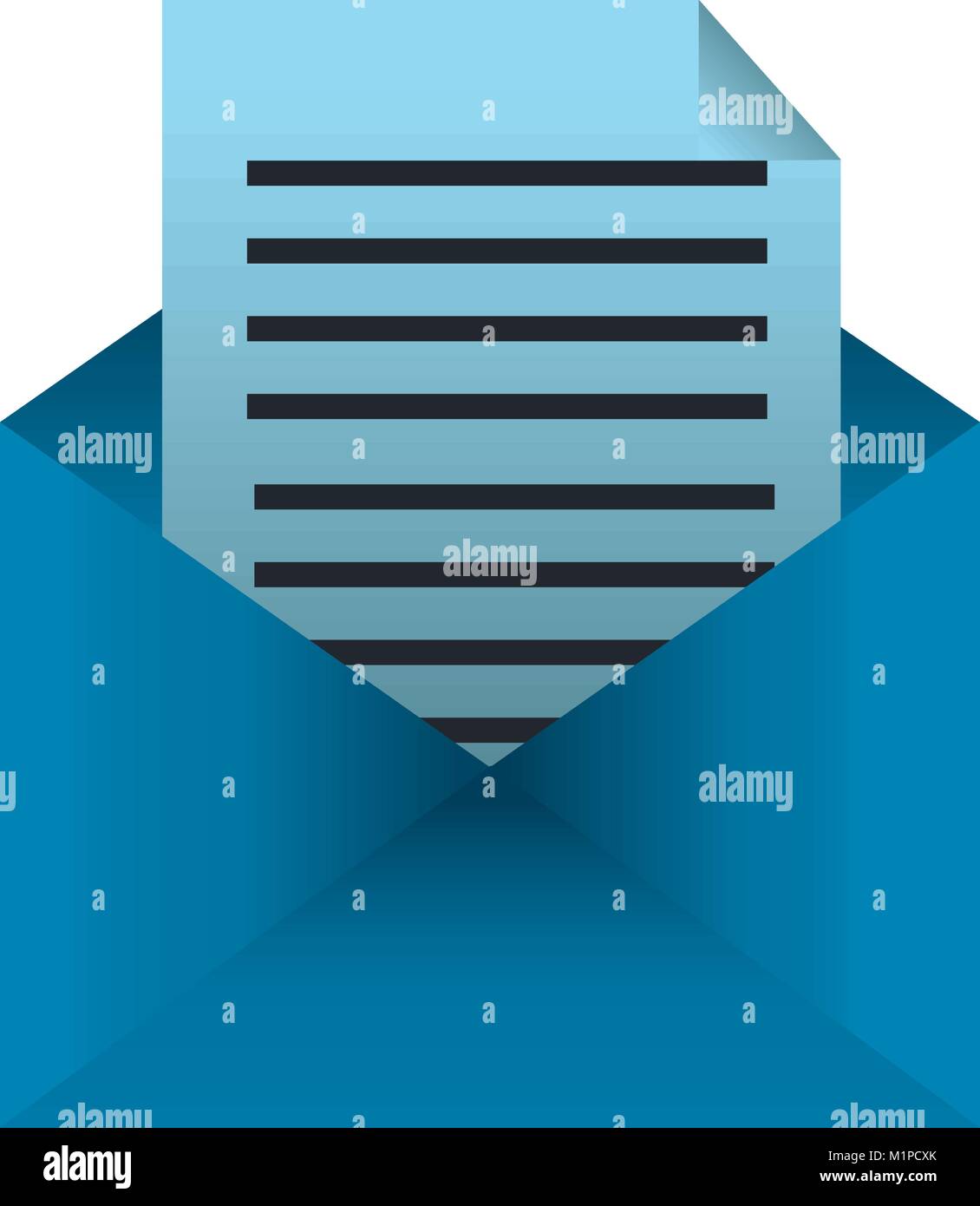 message envelope icon image Stock Vector Image & Art - Alamy