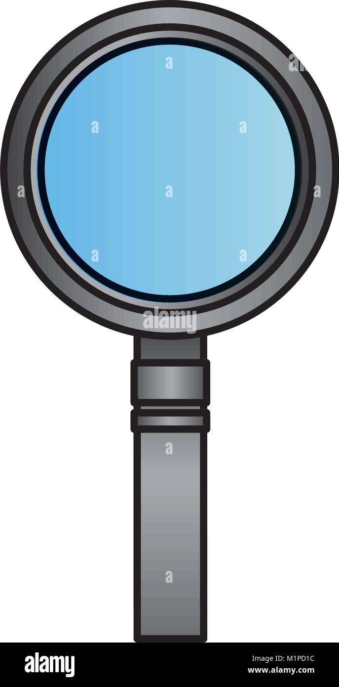 magnifying glass icon image Stock Vector Image & Art - Alamy