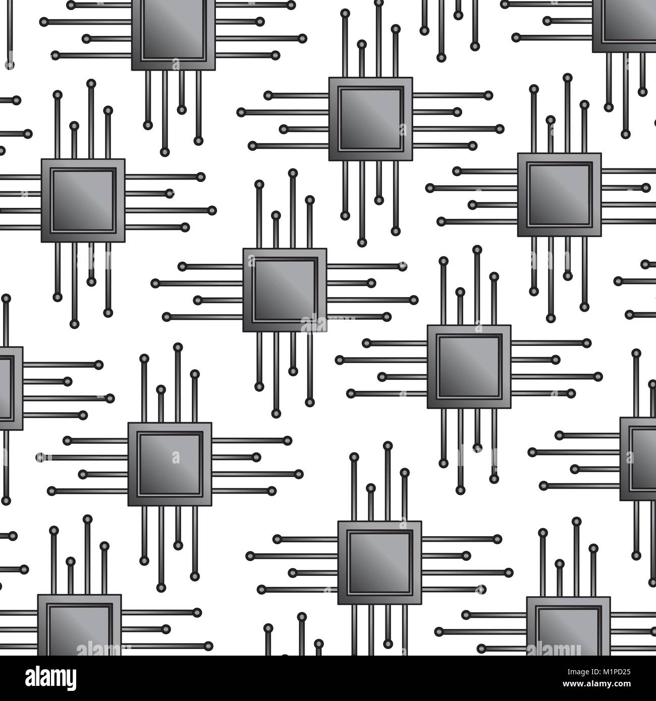 cpu pattern image Stock Vector Image & Art - Alamy