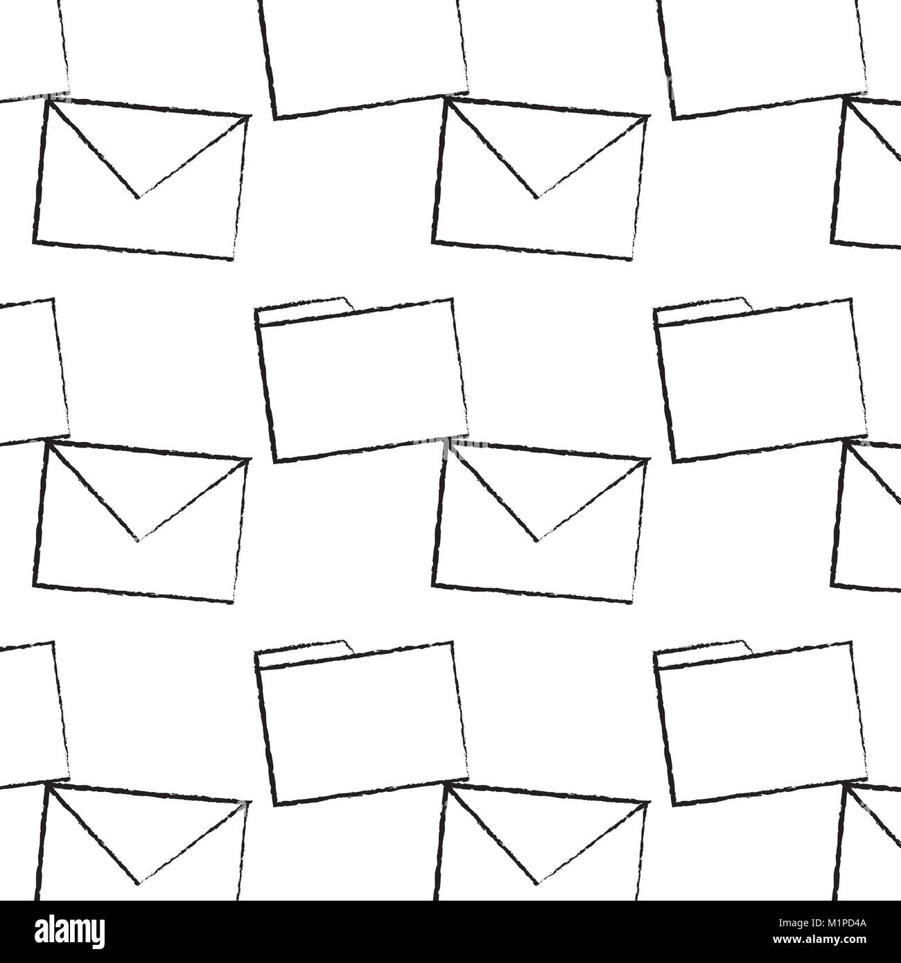 message envelope file folder icon image Stock Vector Image & Art - Alamy