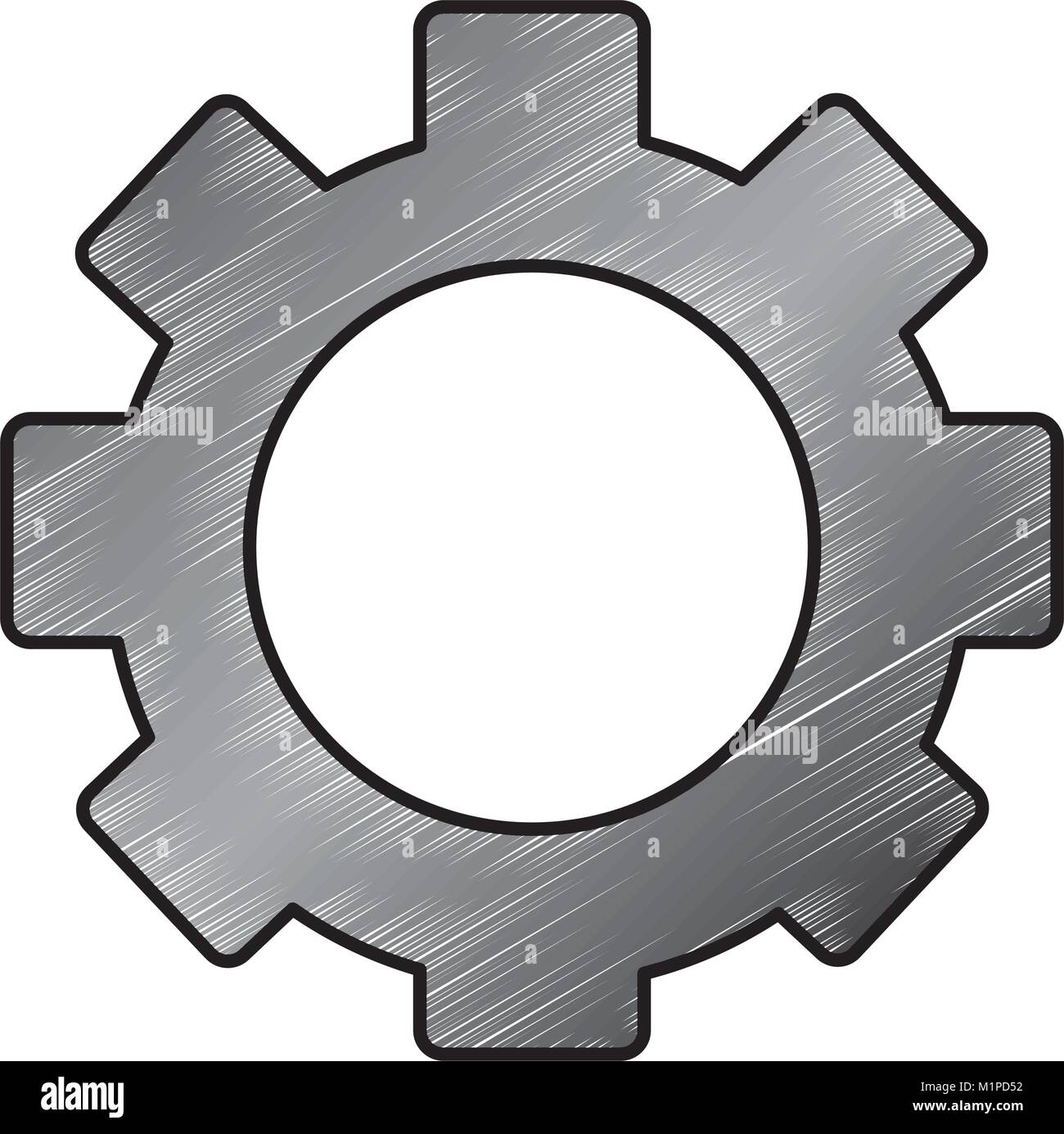 single gear icon image Stock Vector Image & Art - Alamy