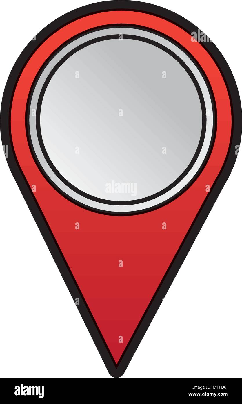 gps pin icon image Stock Vector Image & Art - Alamy